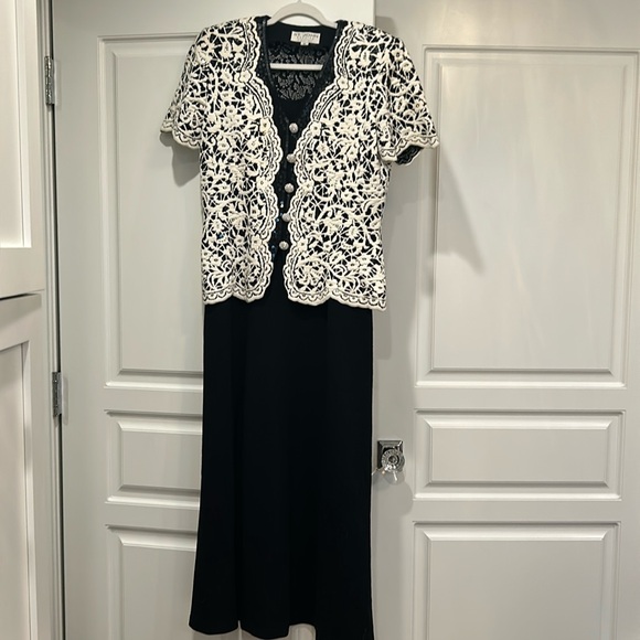 St. John | Dresses | St John Knit Rhinestone Dress | Poshmark